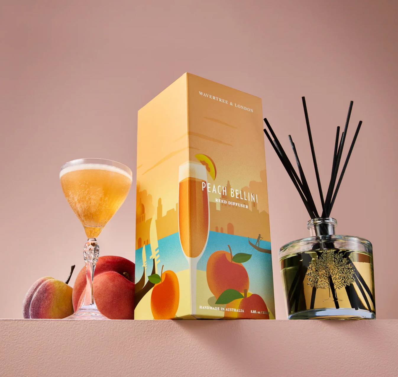 PEACH BELLINI DIFFUSER – WILDE' N PRETTY